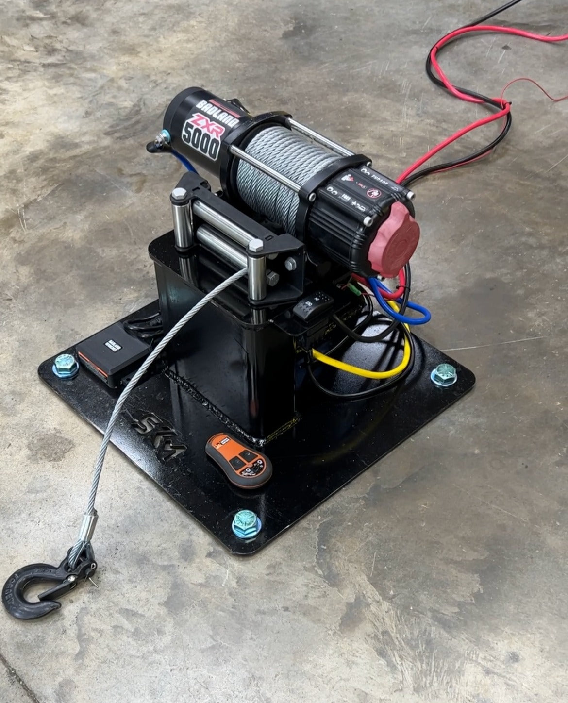 SKM | Garage Floor Winch Plate – Stu Kelly Motorsports